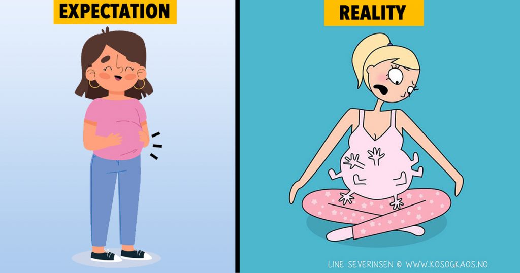 Pregnancy Expectations Vs Reality 9507